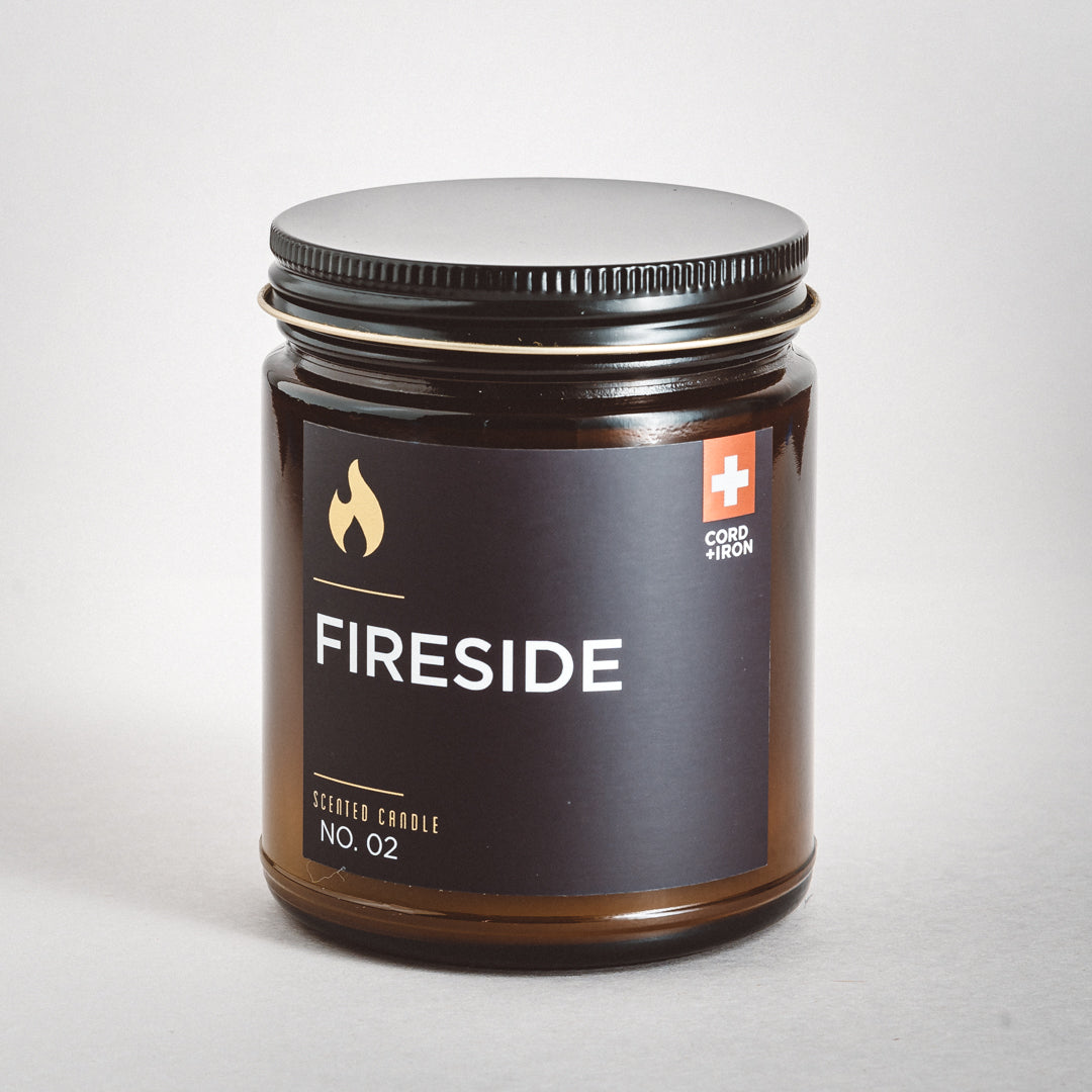 Fireside - Amber Jar Candle – CORD+IRON